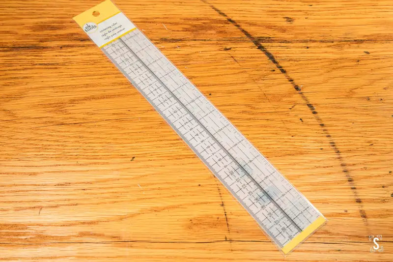 EK Tools - Centering Ruler - Transparent - 40cm – SQUUSHED